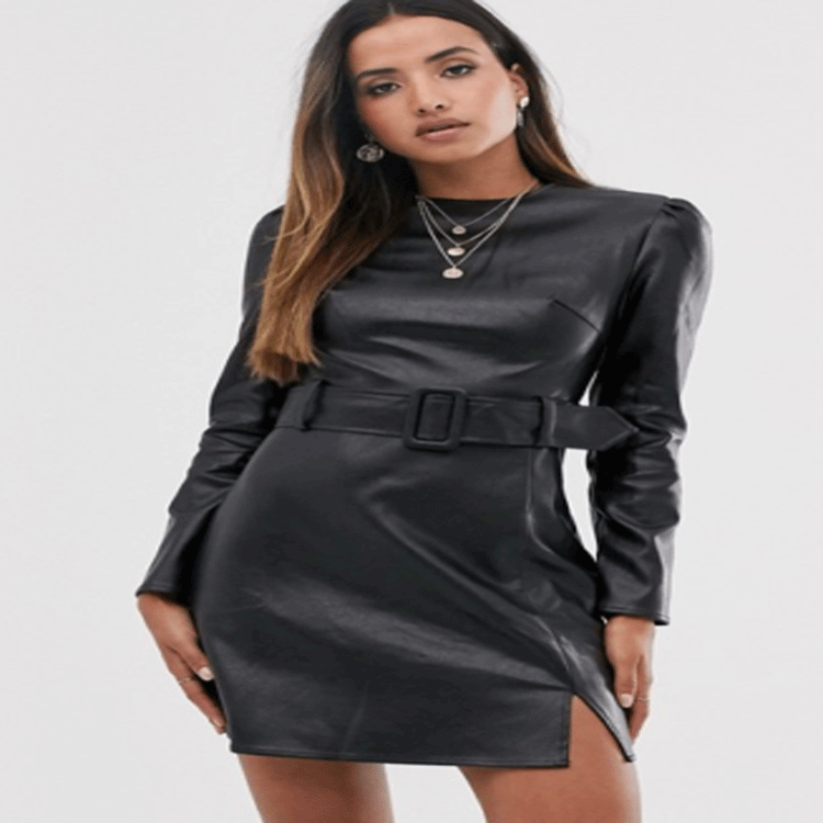 Mid and Min Style Bodycon Leather Dresses for Women in USA, UK, Germany